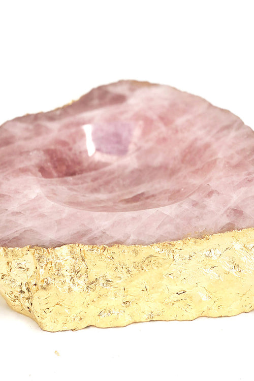 Rose Quartz Bowl | Unique Rose Quartz Decorative Bowl | Design Pretty ...